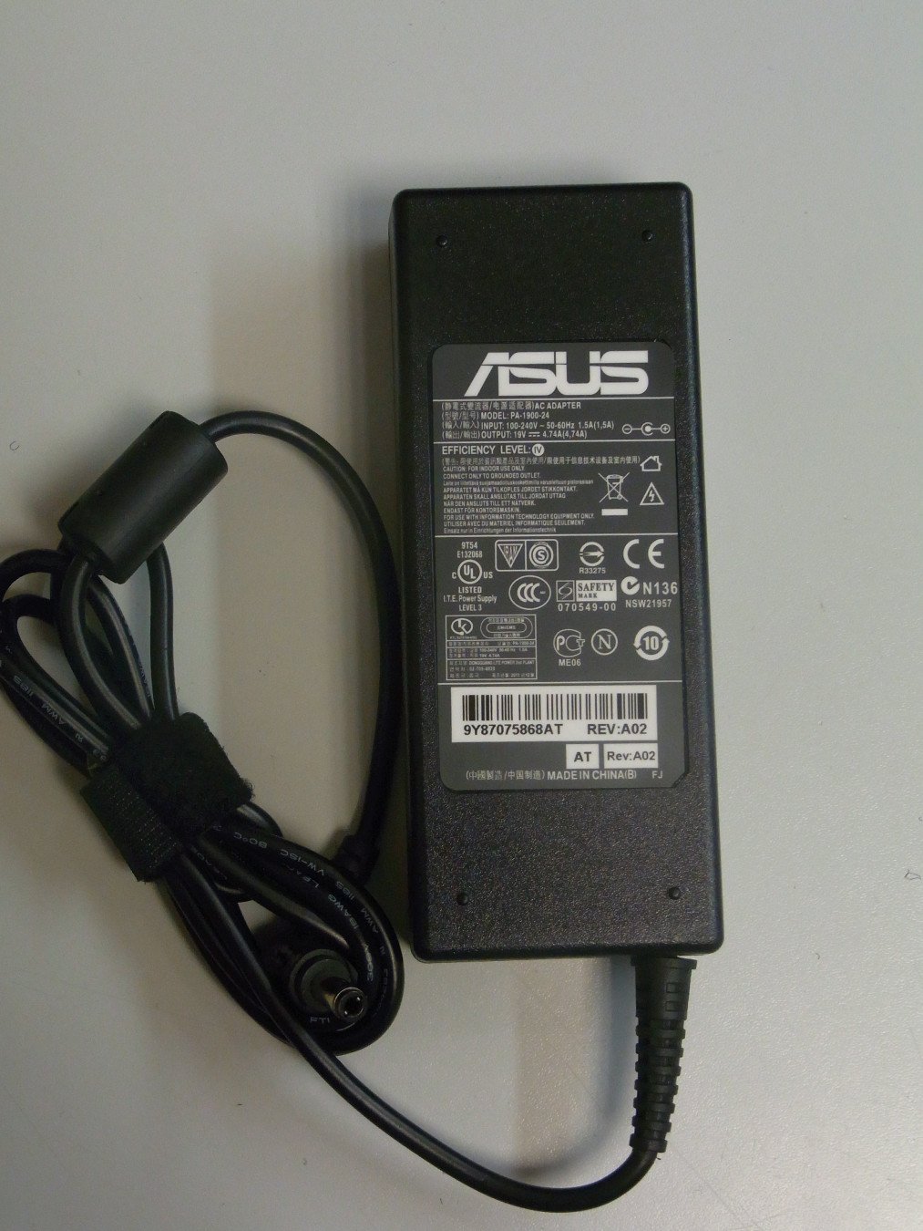Адаптер ADAPTER AC/DC PA-1900-24 90W ASUS - КСП Електроникс