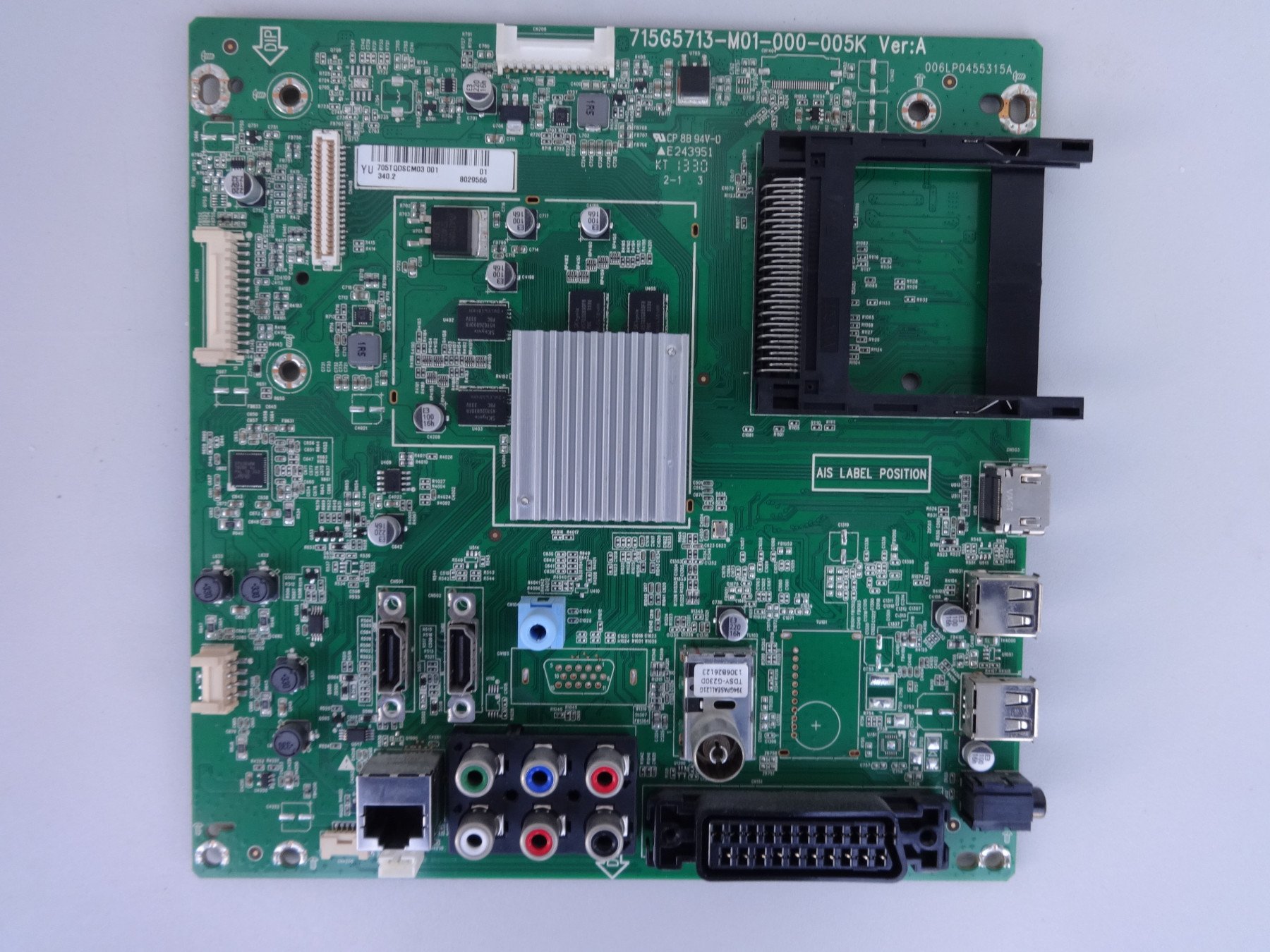 Платка MAIN AV 715G5713-M01-000-005K on request - КСП Електроникс