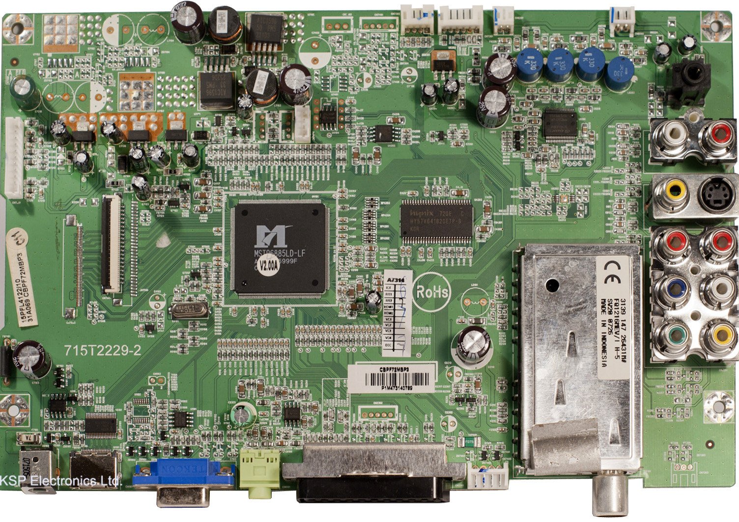 Платка 715T2229-2 on request - КСП Електроникс