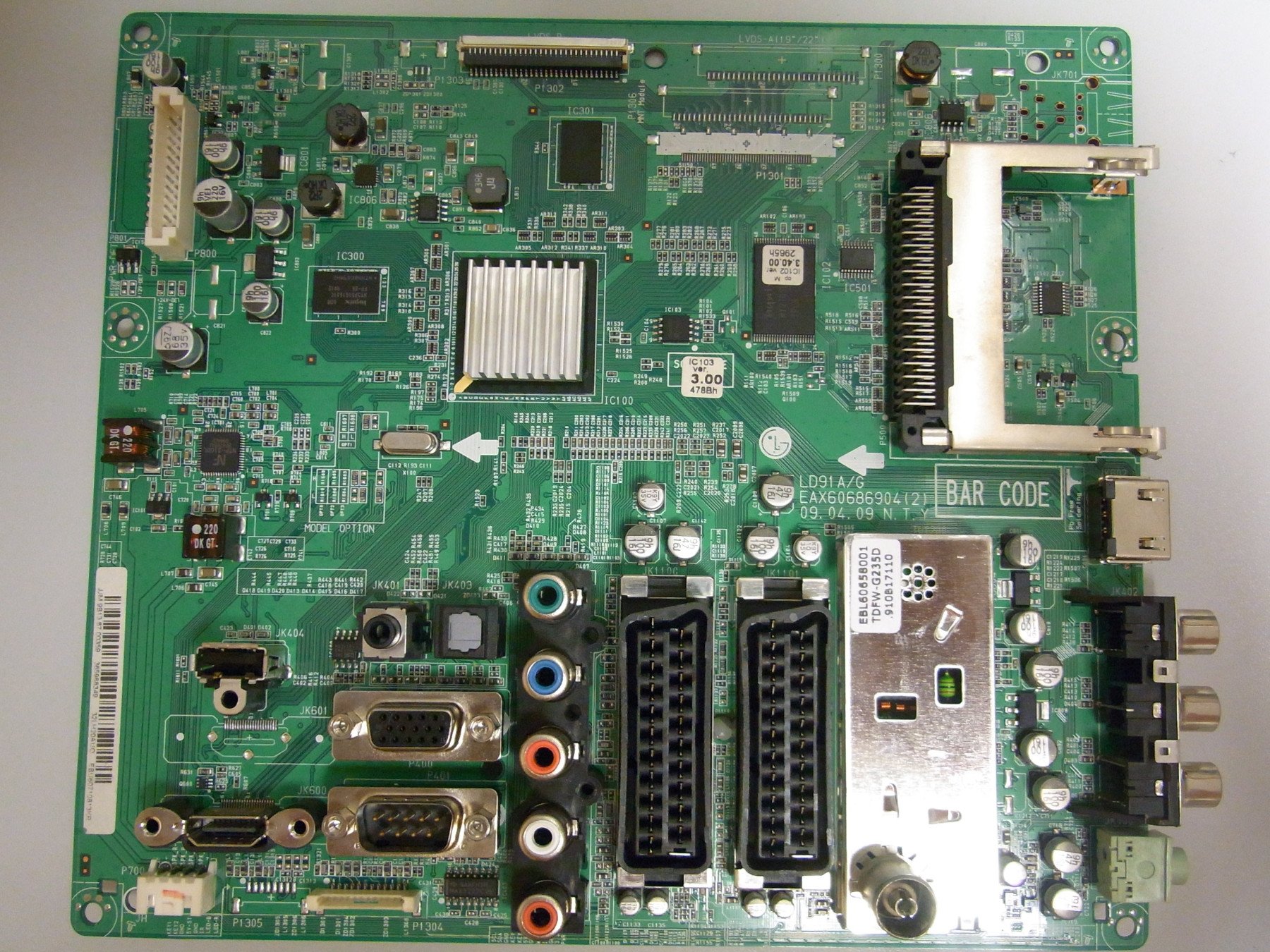 Платка EAX60686904(2) EBR66104004 on request - КСП Електроникс