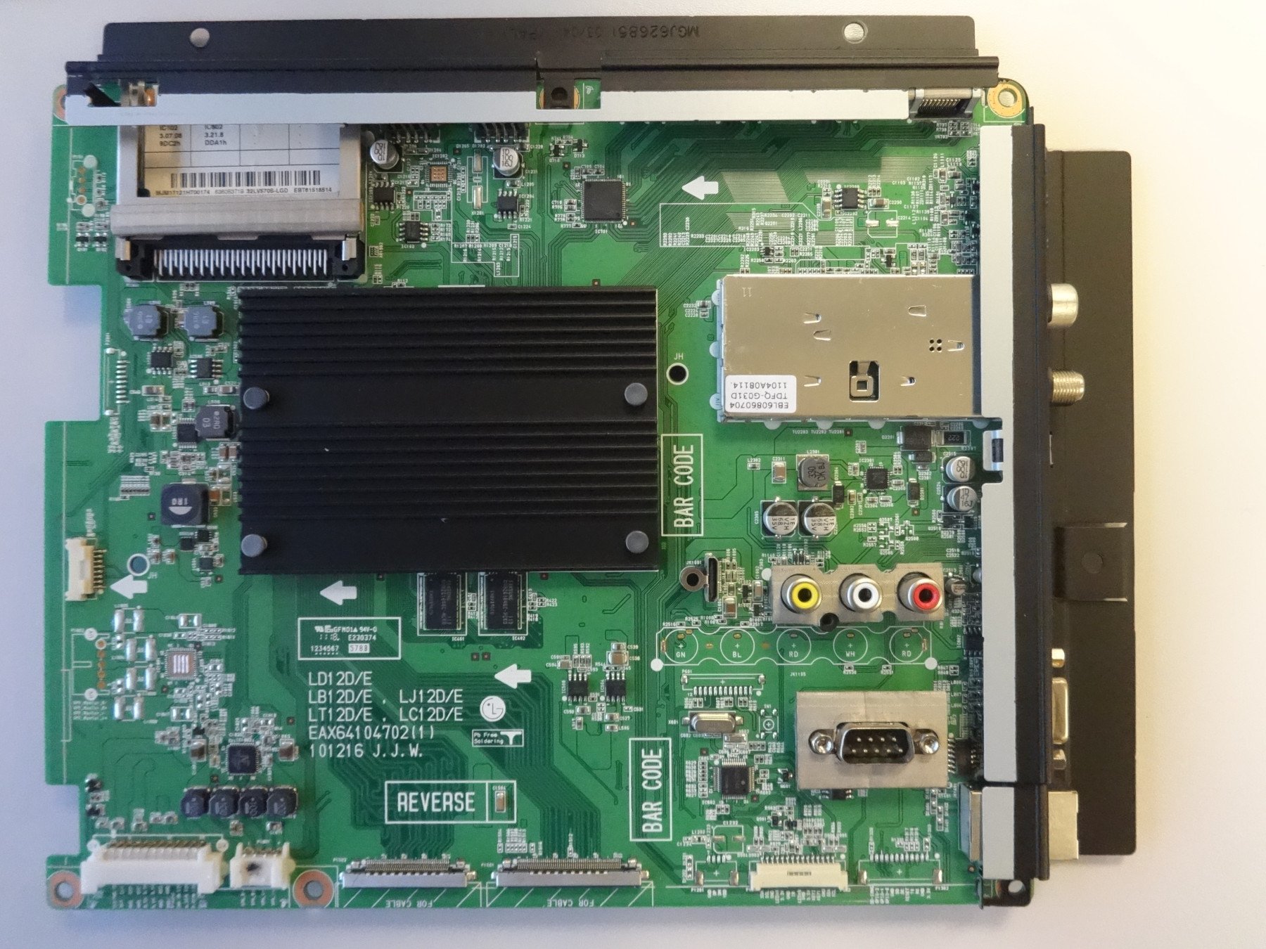 Платка EAX64104702(1) EBT61518514 on request - КСП Електроникс