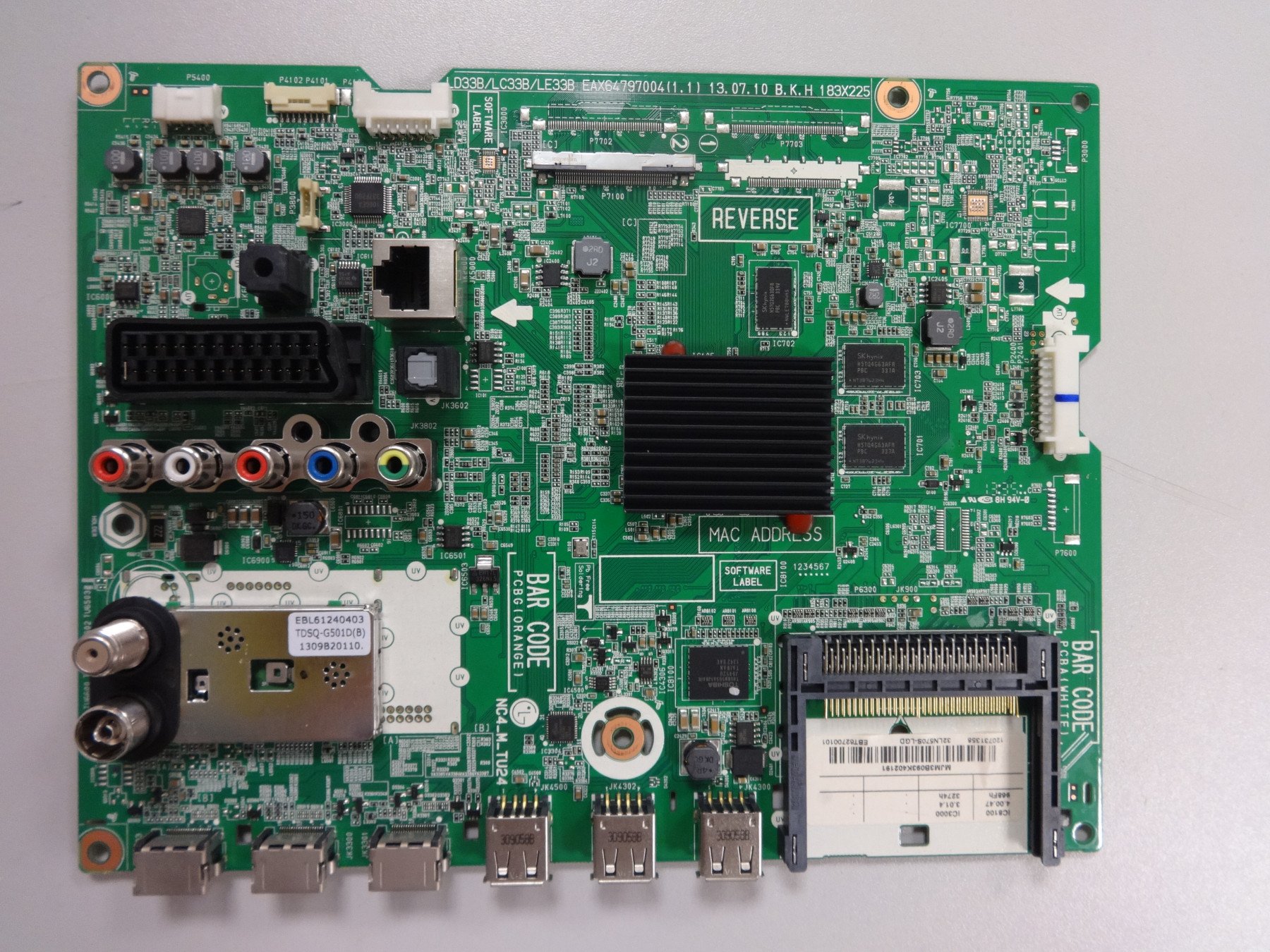 MAIN AV EAX64797004(1.1) EBT62700101 on request - КСП Електроникс