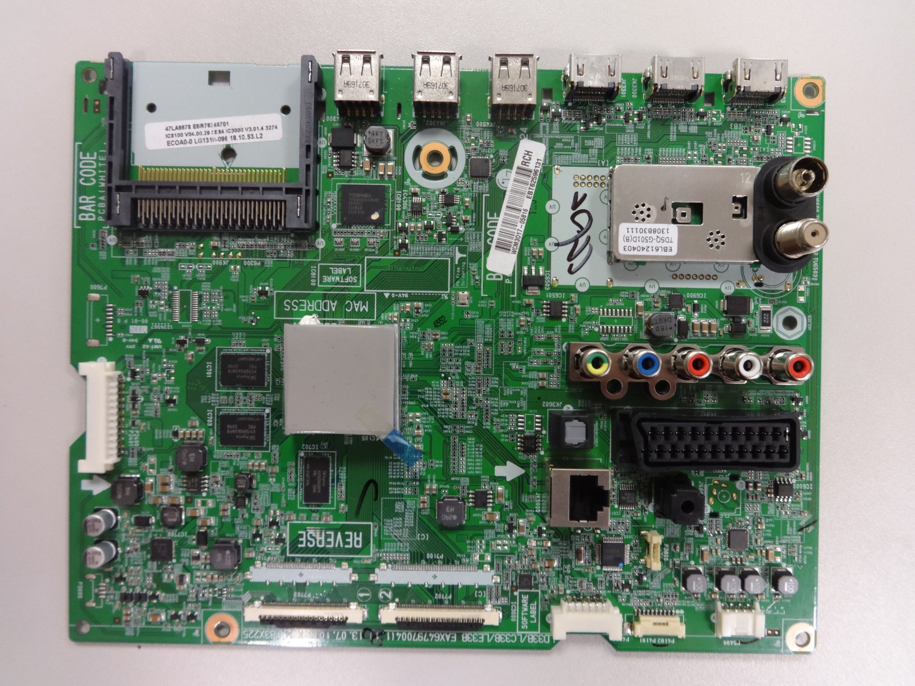 MAIN AV EAX64797004(1.1) EBU62038168 EBT62596131 on request - КСП ...