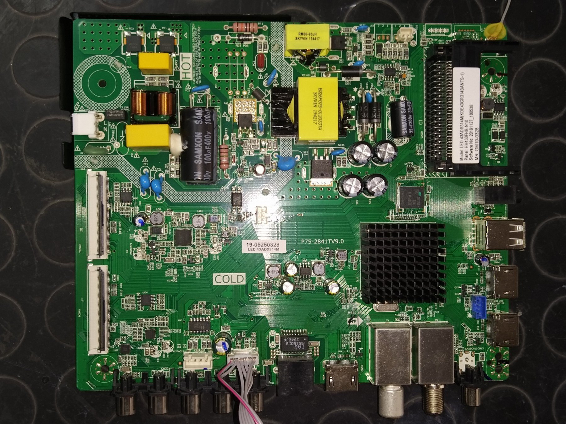 MAIN AV P75-2841TV9.0 - КСП Електроникс