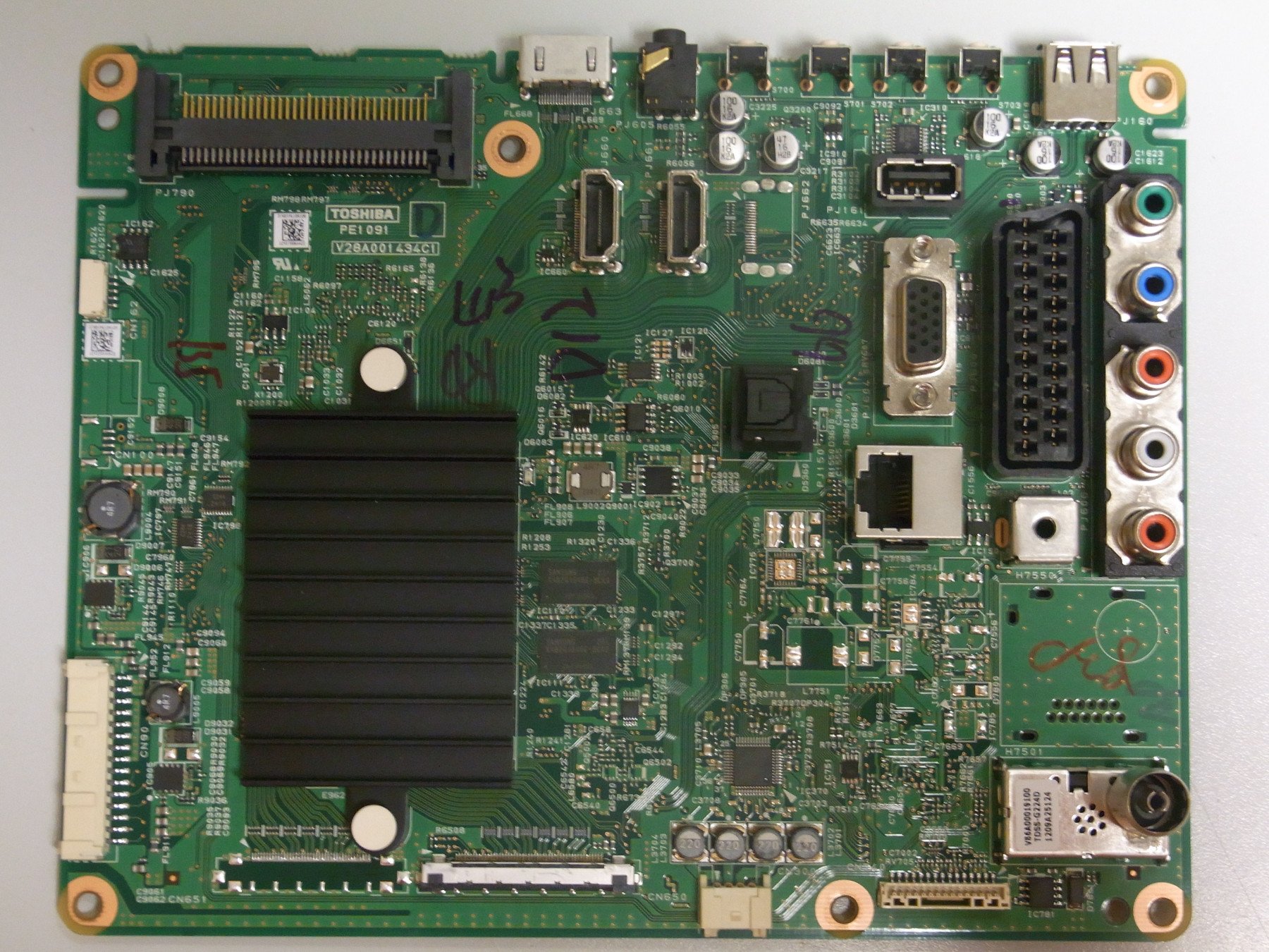 Платка PE1091 D V28A001434C1 on request - КСП Електроникс