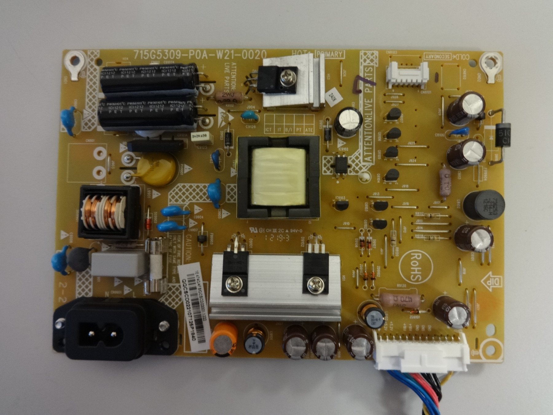 Платка POWER SUPPLY 715G5309-P0A-W21-0020 - КСП Електроникс