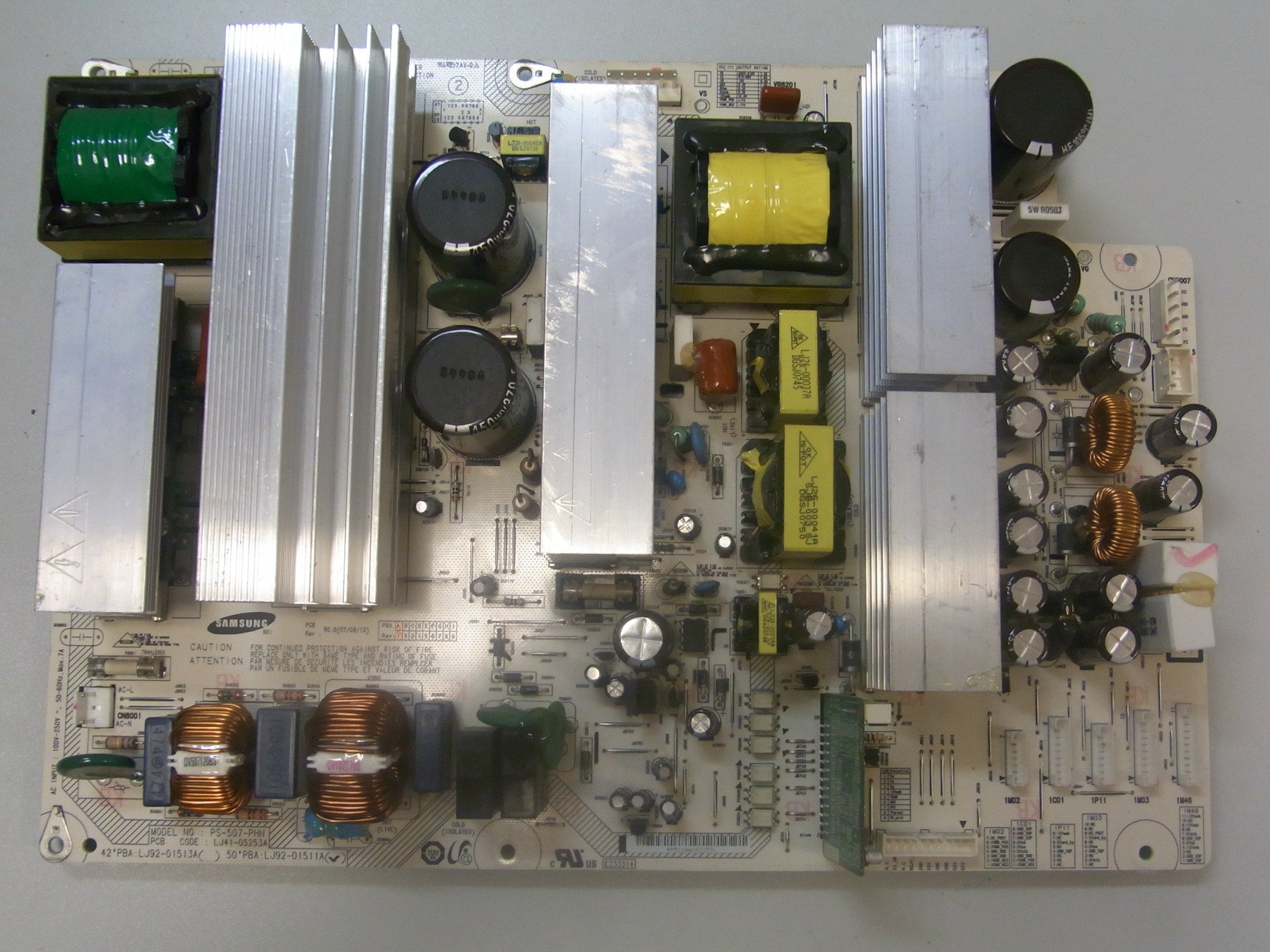 Захр.платка POWER SUPPLY LJ41-05253A PS-507-PHN - КСП Електроникс
