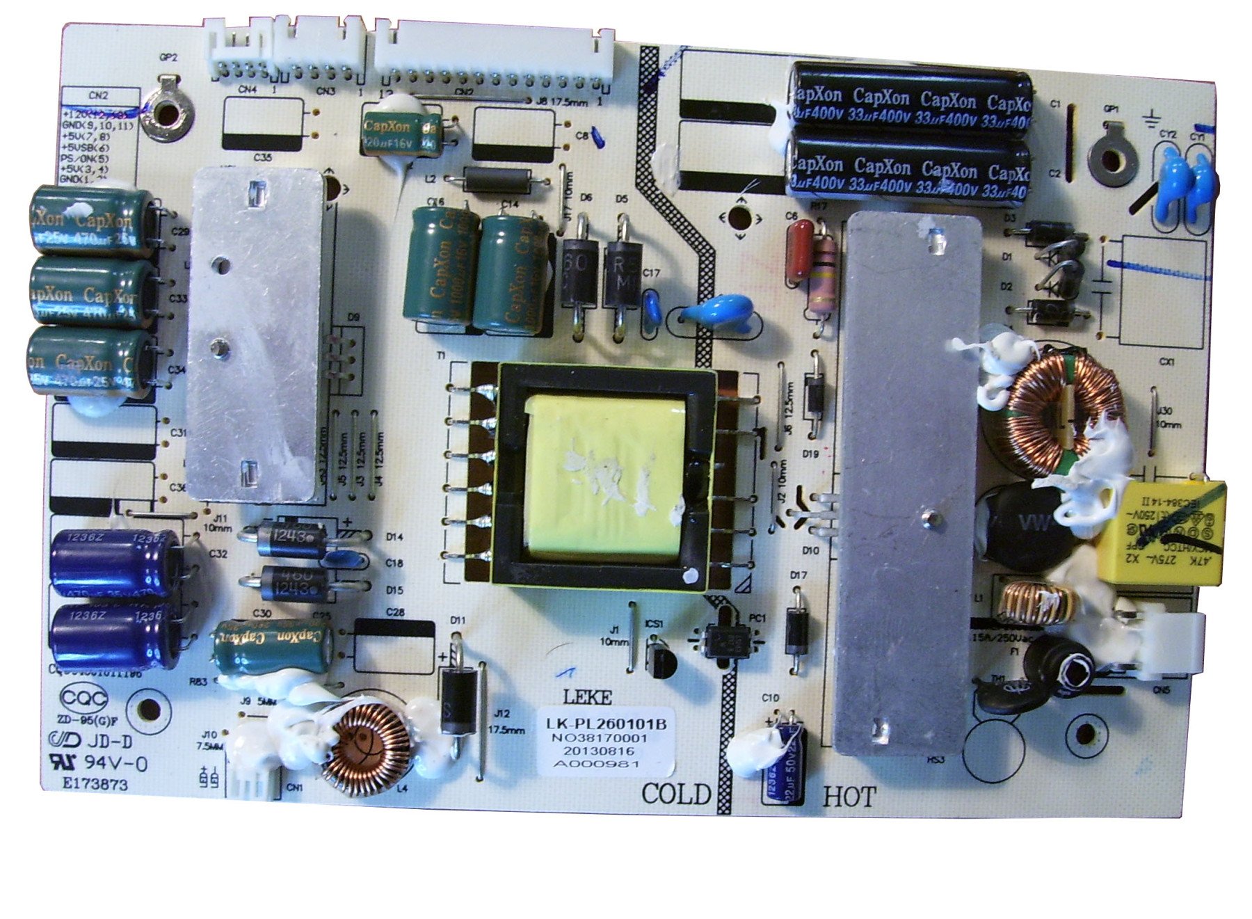Power Supply PCB LK-PL260101B - КСП Електроникс