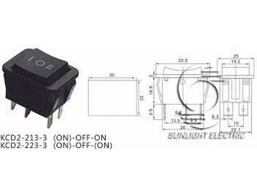 СК ключ KCD2-213 с бутон - КСП Електроникс