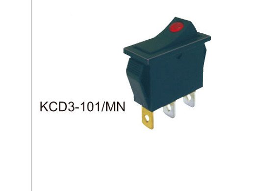 БутонSWITCH KCD3-101MN - КСП Електроникс