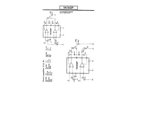 Интегр.схема TA7232P - КСП Електроникс