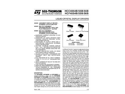Интегрална схема TC4054 - КСП Електроникс