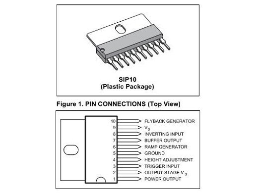 Интегр.схема TDA1771 SIP-10 - КСП Електроникс