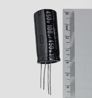Кондензатор електр.100MF 450V - КСП Електроникс